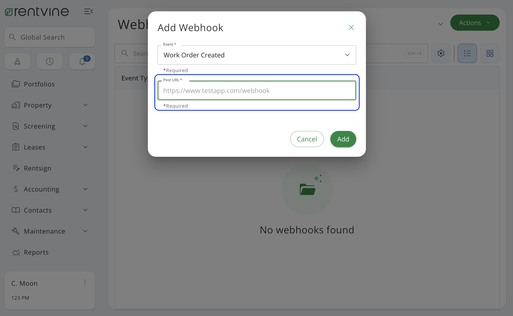 How to Add Webhooks
